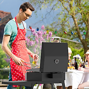 Griddle Lid for Blackstone 17 inch Griddle Hood 1832 Adventure Ready Tabletop Griddle w/handle, Accessories for Blackstone 1971 17" Griddle Hinged Lid, Updated Blackstone 17 inch Hard Cover