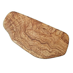 Naturally Med Olive Wood Cutting/Cheese Board, Large, 18" L