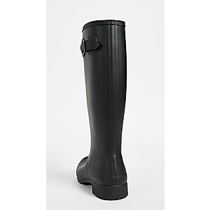 HUNTER Original Tour Packable Boot Black Matte 9 M