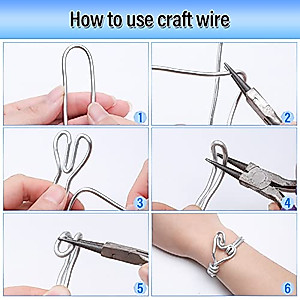 3mm Craft Wire for Sculpting, 52 Ft Aluminum Wire Bendable Thick Metal Wire for Bonsai Trees Floral Armature Wire Weaving Wrapping Clay Models Dolls DIY Jewelry Making (9 Gauge Thickness)