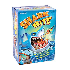 Pressman Shark Bite with Let's Go Fishin' Card Game (Amazon Exclusive)