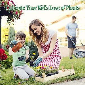 Qilebi Small Watering Can for Indoor Plants, Indoor Watering Can with Stainless Steel Long Spout, Plant Watering Can for House Plant Flowers Garden 1 L/34 oz