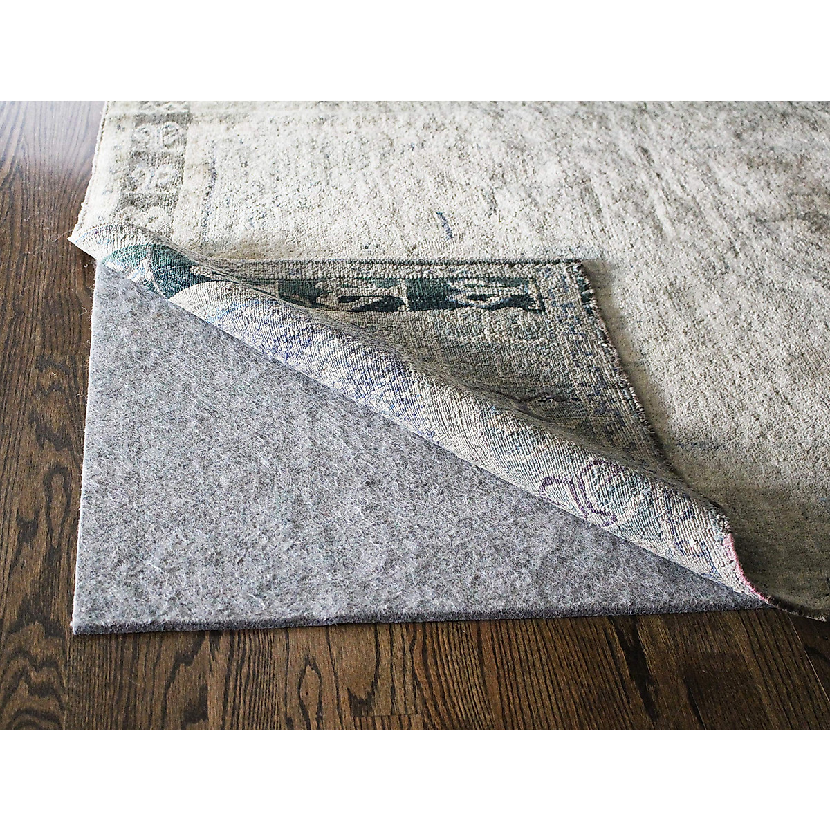 RUGPADUSA - Basics - 11'x13' - 1/3" Thick - 100% Felt - Premium Comfort Rug Pad - Made in The USA