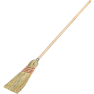 SPARTA Flo-Pac Parlor Broom Natural Broom, 55 Inches, Tan