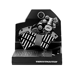 Thrustmaster Viper TQS: Metal Throttle Quadrant System, 21 Action Buttons, 5 Axes, Iconic Chaff/Flare Functions, Licensed by the U.S. Air Force (Compatible with PC)