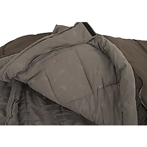 Browning Camping Kenai -20 Degree Wide Mummy Sleeping Bag , Clay, 40-Inch x 86-Inch