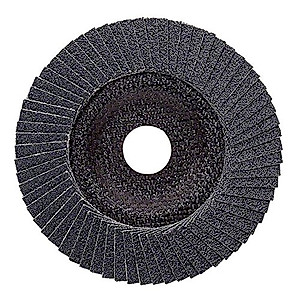 Bosch Professional 2608607319 Flap disc X571, Best for Metal 115 mm, 22.23 mm, 120, Black/Brown, 1Fächersschleifs.B.f.M.115mm