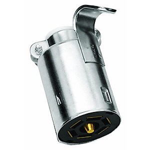 Reese Towpower 118031 Wiring Connector, 7-Way Trailer End, No Wire
