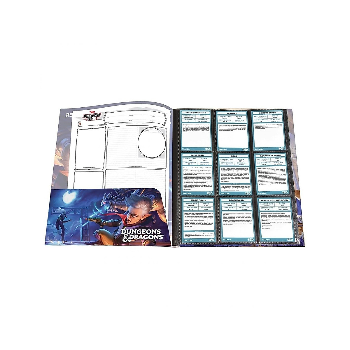 Ultra Pro 18591 Accessories Dungeons & Dragons Class Folio Artificier, Multicoloured