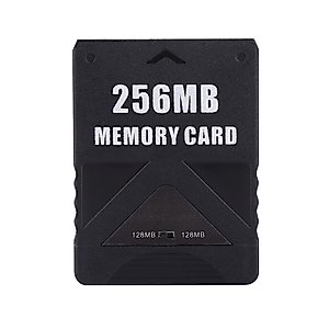 High Speed Memory Card 8-256M Storage for Sony Playstation PS2 McBoot Games (256M)