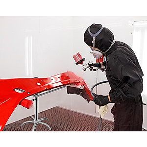 Rzjoke Rotating Paint Rack Lifting Cabinet Door Hangers for Spray Painting Stainless Steel Paint Drying Rack for Auto Body, Furniture, Car Door