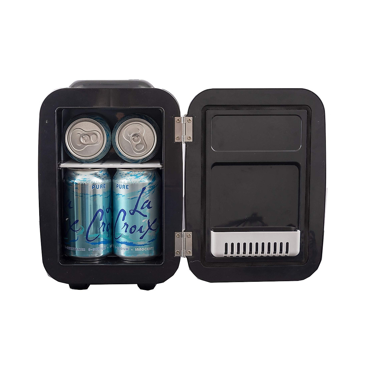 Stand Up Desk Store Portable Mini Fridge Cooler and Warmer - Compatible with AC, USB, and 12V Cigarette Lighter Plugs