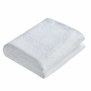 Monte & Jardin Luxury Collection Ultra Plush, Cozy, & Soft Throw, Heavy Weight for Extra Warmth 60 X 70in {White}
