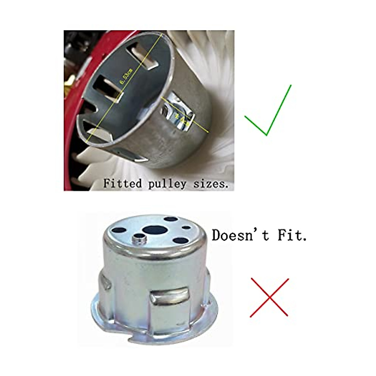 YAMAKATO GX160 Recoil Starter GX200 Pull Start Assembly for Honda GX120 2500 3000 5.5hp 6.5hp Pull Cord Rope Aftermarket