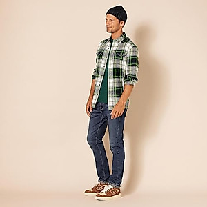 Amazon Essentials Slim Fit Jeans For Men - Dark Wash, 34W x 30L