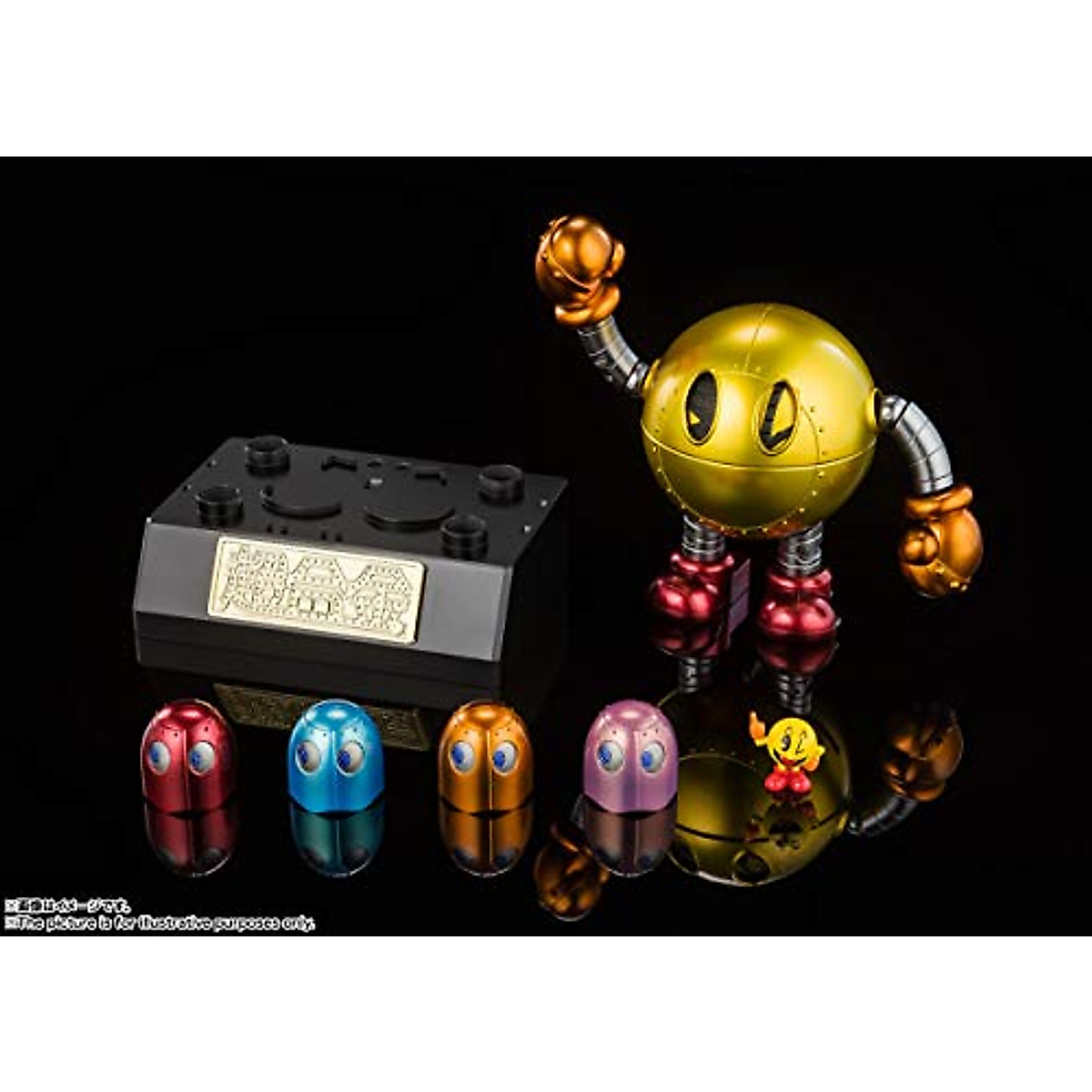 TAMASHII NATIONS - Pac-Man, Bandai Spirits Chogokin Die-Cast Metal Collectible