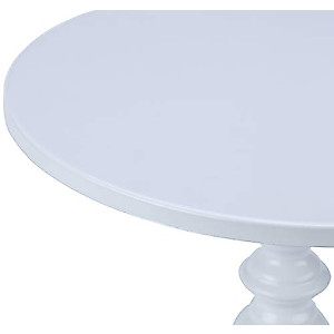Hotity 12 Inch Cake Stand Round Cupcake Stands Metal Dessert Display Cake Stands, White