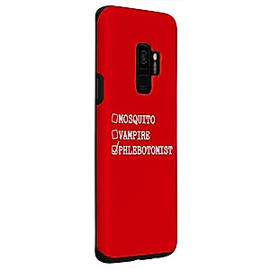 Galaxy S9 Funny Phlebotomy Blood Technician Nurse Phlebotomist Case