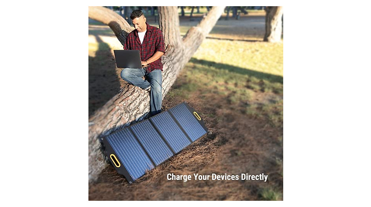 Powerness 120W Portable Solar Panel - Efficient & Reliable