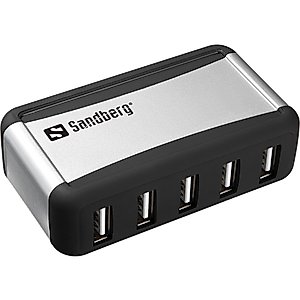 Sandberg USB Hub AluGear (7 Ports), Other