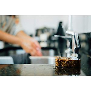 Raw African Black Soap, 100% All Natural by Raw Apothecary- Fair Trade Certified, Cruelty Free, Organic and Unrefined (1 Pound)