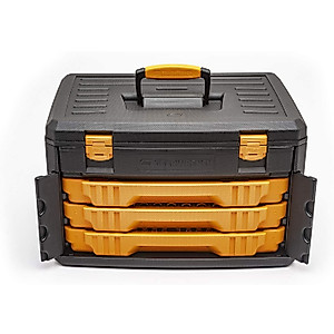 GEARWRENCH 243 Pc. 12 Pt. Mechanics Tool Set in 3 Drawer Storage Box - 80972