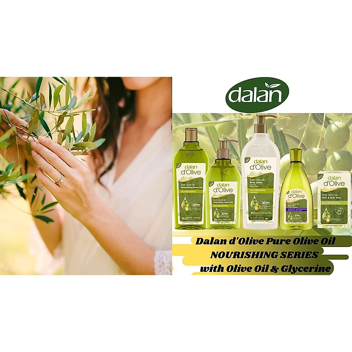 Dalan d'Olive Olive Oil Shampoo Color Protection 13.5 fl oz (400 ml)