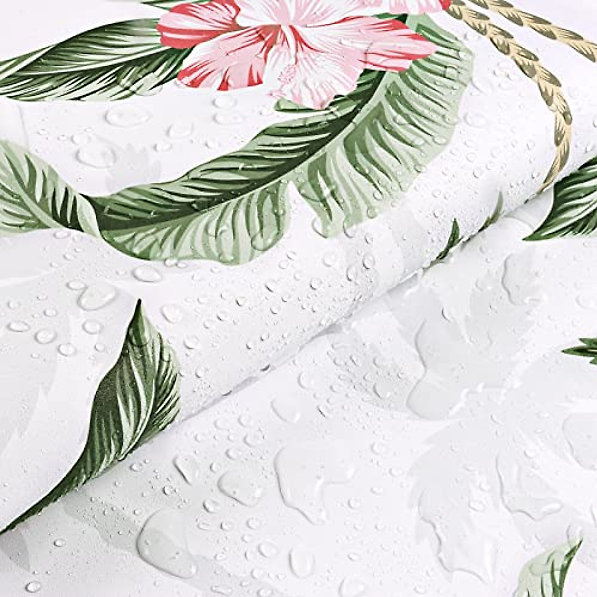 WESTICK Floral Peel and Stick Wallpaper for Bathroom Waterproof Botanical Wallpaper Stick and Peel Boho Floral Contact Paper for Cabinets Bedroom Walls Drawers Countertops Nursery Room 17.75 x 118 in