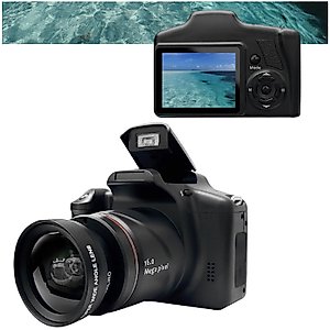 Digital Camera for Photography 16mp 2.4 Inch LCD Screen 16x Digital Zoom 720p Digital Camera Small Camera for Teens Students Boys Girls Outdoor Travel