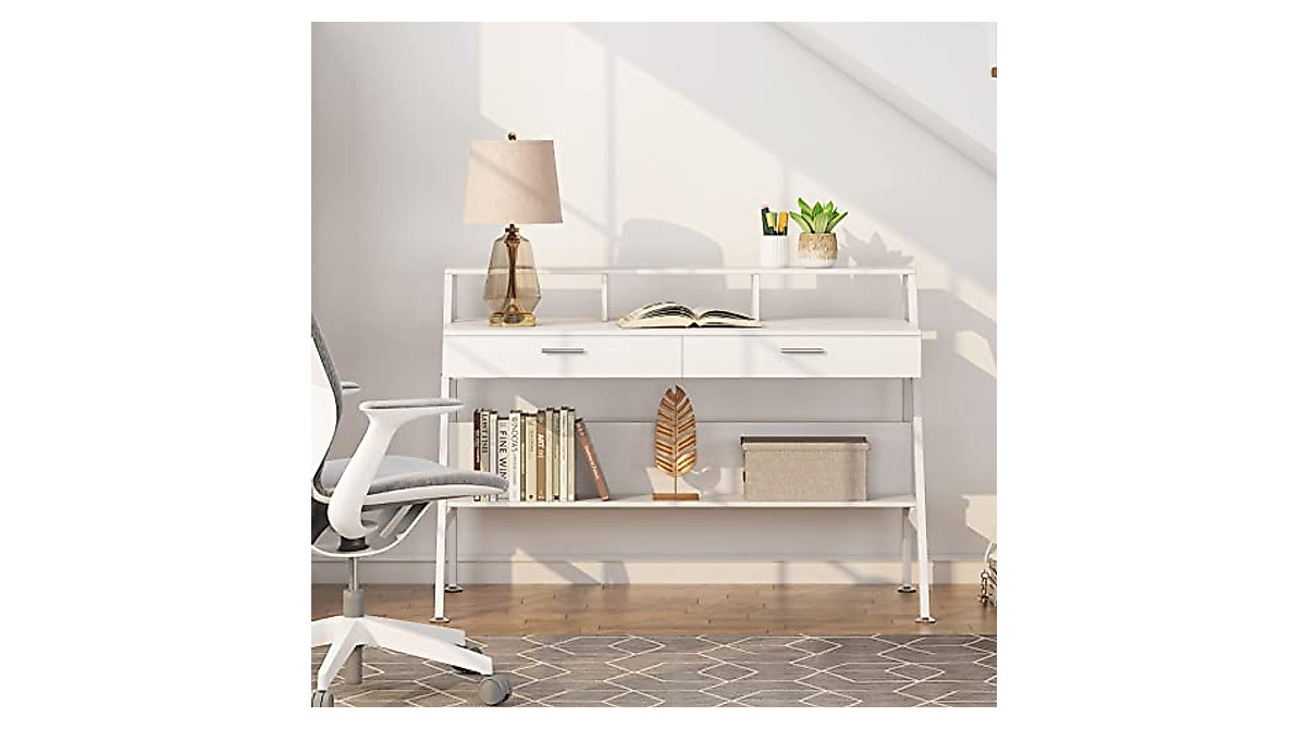 Tribesigns 47" Computer Desk: Stylish & Functional