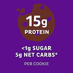 Quest NUTRITION Double Chocolate Chip Protein Cookie, 4 CT