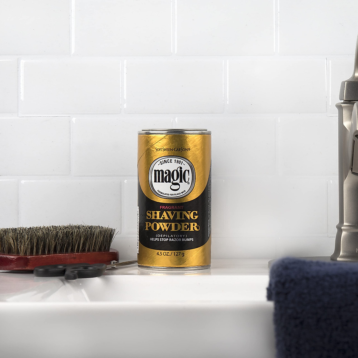 Magic Gold Shaving Powder 4.5 oz. Fragrant