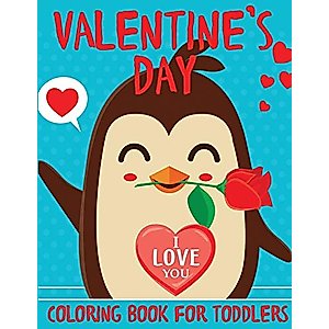Valentine's Day Coloring Book for Toddlers