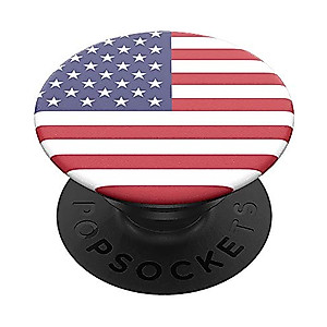 ​​​​PopSockets Phone Grip with Expanding Kickstand, PopSockets for Phone - American Flag