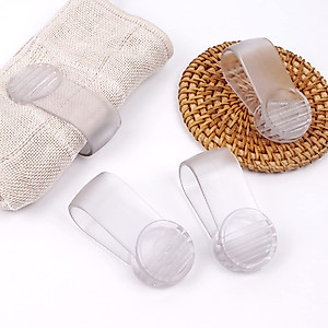 Hipruict Hand Towel Clips for Kitchen,Towel Clip,16 Clip, No Paper Towels on The Ground, Simple and Transparent, Suitable for Fixing Towels on The Oven, Dishwasher, Stove