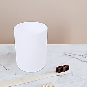 Beaupretty 1 Set Bathroom Set Cotton Swab Dispenser Bath Bathing Accessories Toilet Parts Bath Supplies Black Trays Holder Soap Dispensers Lotion Dressing Table White Suite Plastic