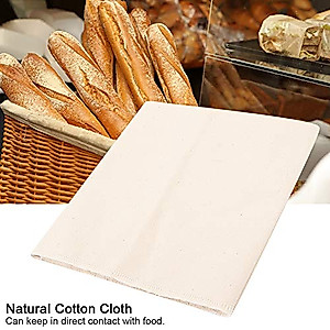Proofing Cloth Baking Cloth Mat Cotton Bread Baguettes and Breads Baker's Couche Resistant Kitchen
