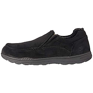 Skechers Men's 66445 Expected X Slipper, Black, 9 Medium US