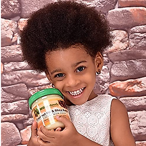 MGL Naturals Coconut Oil and Shea Butter Natural Hair Food made with organic ingredients. Nourish and moisturize hair for growth, softness, shine, manageability and protect against hair damage.