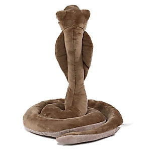 Ice King Bear Wild Animal Stuffed Animals Zoo Family Plush Toy (Cobra 12 Inches)