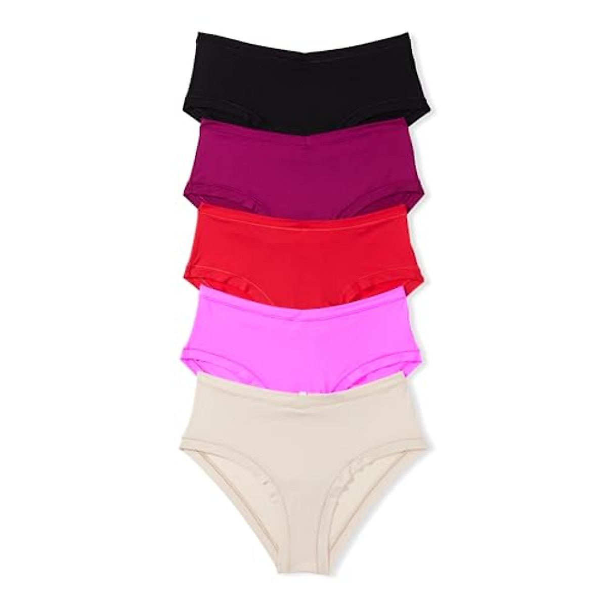 Victoria's Secret PINK Women's Cotton Stretch Hipster Underwear, Panties for Women, Basic, (XL)