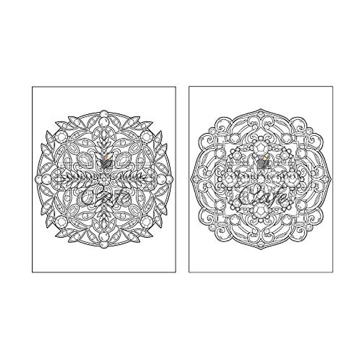 125 Mandalas: An Adult Coloring Book Featuring 125 of the World’s Most Beautiful Mandalas for Stress Relief and Relaxation (Mandala Coloring Books)