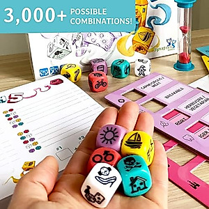 Synapses Games | Match 5 | Family Board Game | Word Association and Dice Game | 2 to 8 Players | 20 Minutes | Ages 10+