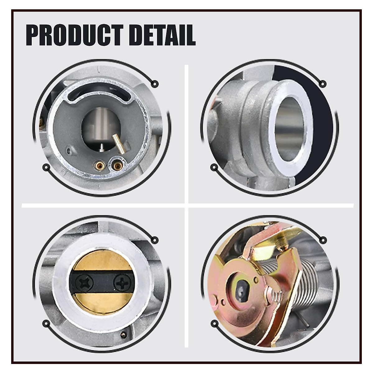 49cc Scooter Carburetor GY6 Four Stroke with Jet Upgrades