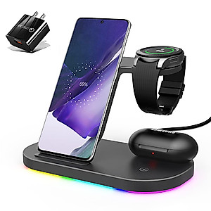Wireless Charger Station (Black)