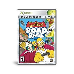 Simpsons Road Rage Platinum Hits - Xbox (Renewed)