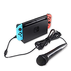 Wired USB Microphone for Nintendo Switch/Wii U/PS4/PC
