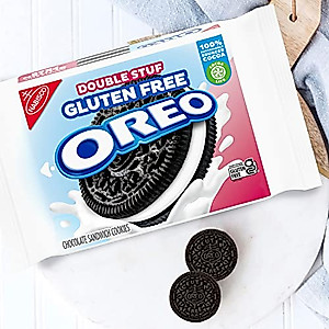 OREO Original & OREO Double Stuf Gluten Free Cookies Variety Pack, 4 Packs
