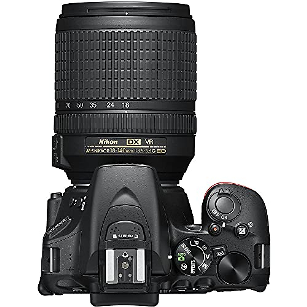 Nikon 1577 D5600 DX-Format Digital SLR with AF-S DX NIKKOR 18-140mm f/3.5-5.6G ED VR Lens, Black (Renewed)