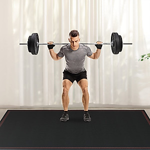 Vivitory Extra Large Yoga Mat for Home Workout 6'x4'x7mm, Large Exercise Mat, Ultra Durable, Non-Slip, Workout Mat for Instant Home Gym Flooring, Gym Mats for Cardio, Weightlifting, Jump Rope, MMA,